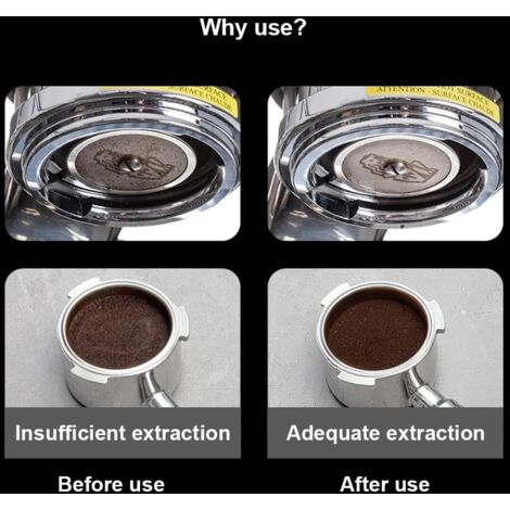 Espressofilter mit Bottom-Drip-Extraktion – Metallkontaktfilter für ...