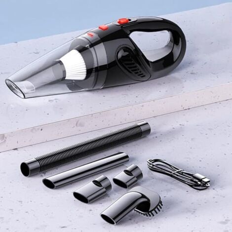 Handstaubsauger mit starker Zyklon-Saugkraft. Wiederaufladbar. Geeignet ...