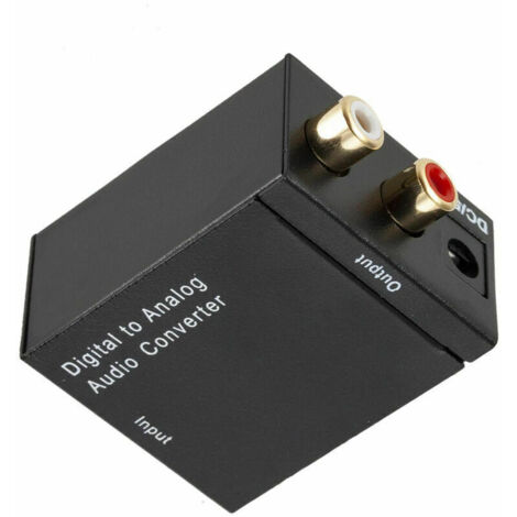 Digital-Analog-Audio-Wandler, optischer Audio-zu-Cinch-Audio-Umschalter ...