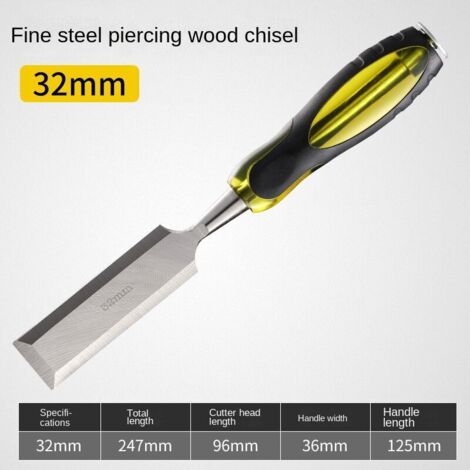 Cincel para madera con mango de acero especial, cincel plano, cincel ...