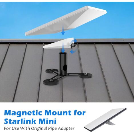 Soporte magnético para Starlink Mini - Suelo - Techo - Yate - Soporte ...