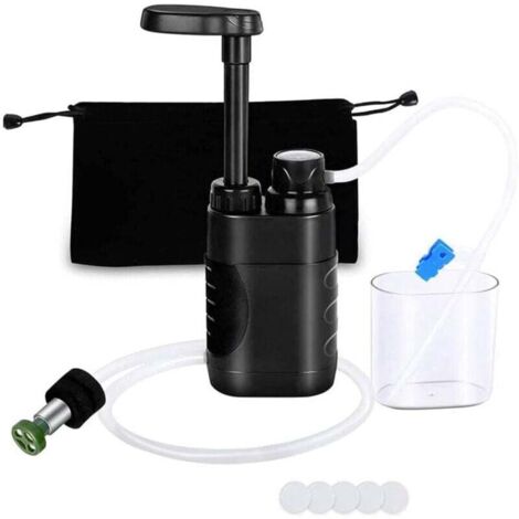 Mini-Notfall-Reinigungssystem mit Wasserfilter-Strohhalm, tragbare ...