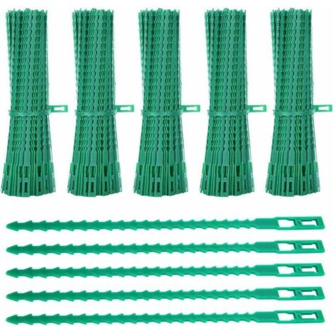 Confezione da 500 fascette per piante, fascette da giardino regolabili ...