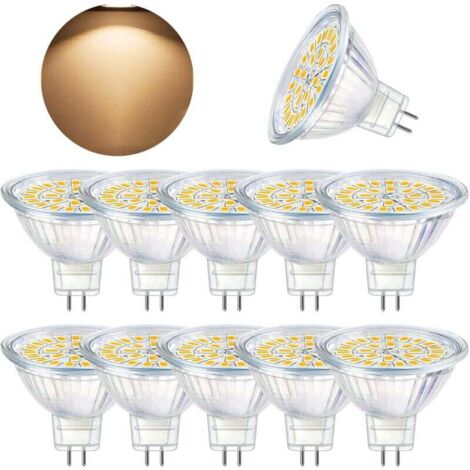 Lampadina LED GU5.3, MR16 LED 12V 5W equivalente a lampada alogena da ...