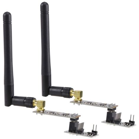 módulos transceptores LNA NRF24L01+PA con antena SMA de 2,4 GHz y 1100 ...