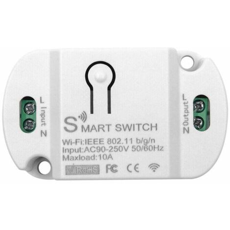 Interruptor inteligente Smart Life Wifi (Tuya Smart Life Switch 10A)