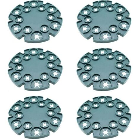 Set di 6 supporti per steli di bambù, piante rampicanti, piante di ...