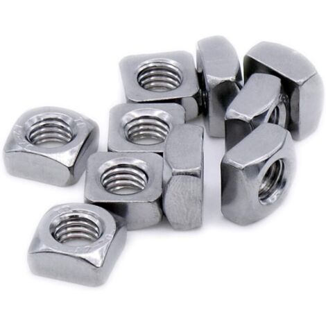 Dado quadrato M8 (8 mm) (smussato) – Acciaio inossidabile (A2 ...