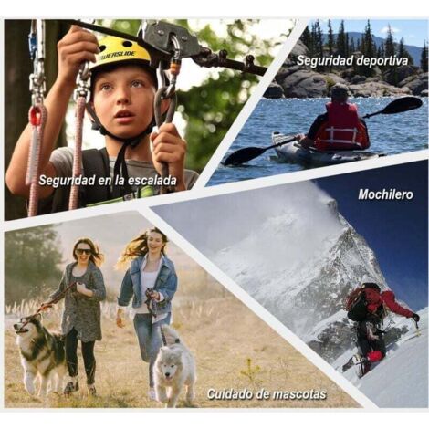 Kletterkarabiner, automatischer Verriegelungskarabiner, 25 kN – 2550 kg ...