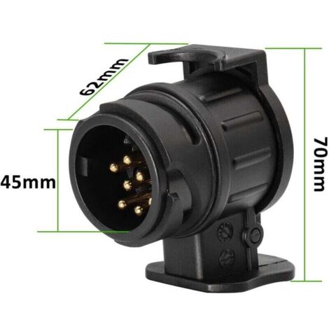 13-poliger auf 7-poliger Adapter für Anhänger, 13-poliger Stecker für ...