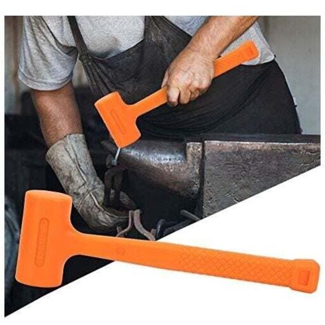 YMYNY Rubber Mallet/Hammer, Diameter 40mm, PVC Coating, Rubber Hammer ...