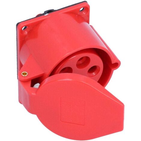 Presa trifase industriale a 5 poli, 32 A 220-380 V/240-415 V ...