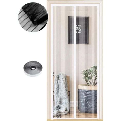 Zanzariera magnetica per porte, varie misure, 120 x 210 cm, potenti ...