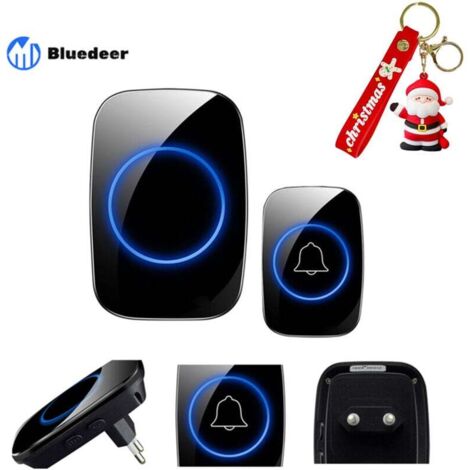 Campanello wireless intelligente, impermeabile, portata 300 m ...