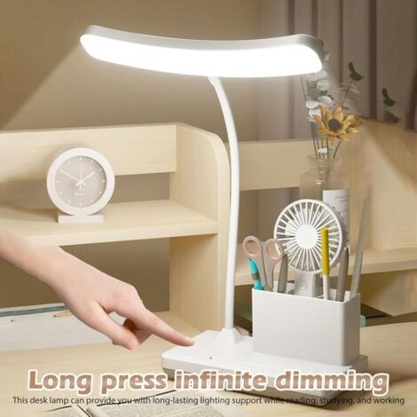 Lampada da scrivania a LED: 3 colori dimmerabili, lampada da scrivania per bambini, lampada da ...