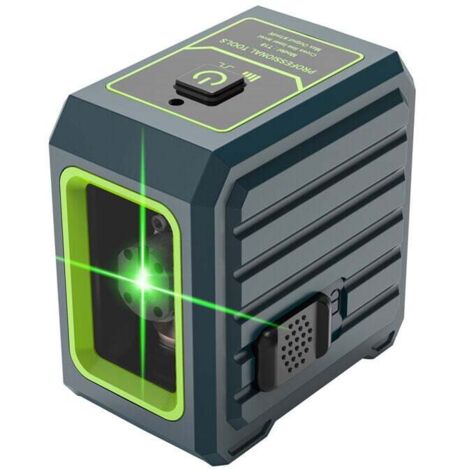 Livella laser verde con livellamento automatico e modalità manuale ...