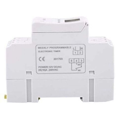Timer digitale programmabile, schermo LCD, interruttore orario ...