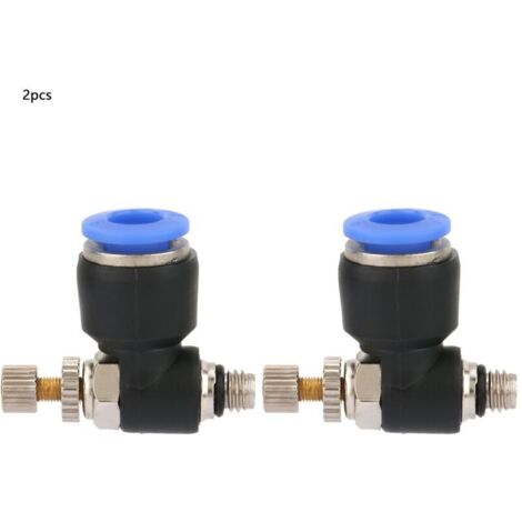Conector neumático rápido para manguera y regulador neumático, 2 piezas ...