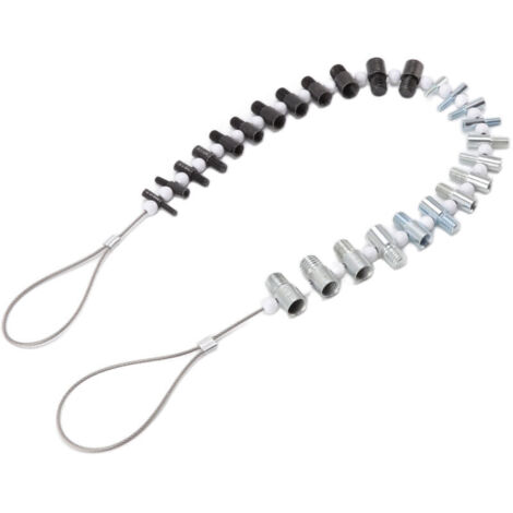 Probador de roscas para tuercas y tornillos con 26 calibres macho ...