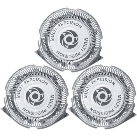 Paquete de 3 cabezales de repuesto para afeitadoras Philips S5091, S5080, S5076, S5420 y 5082