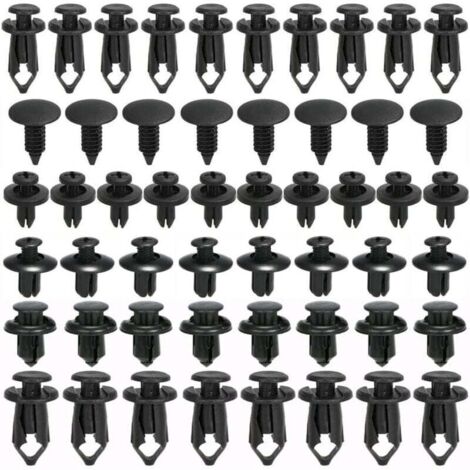 Clips para coche, 190 piezas de remaches de plástico, cierres ...