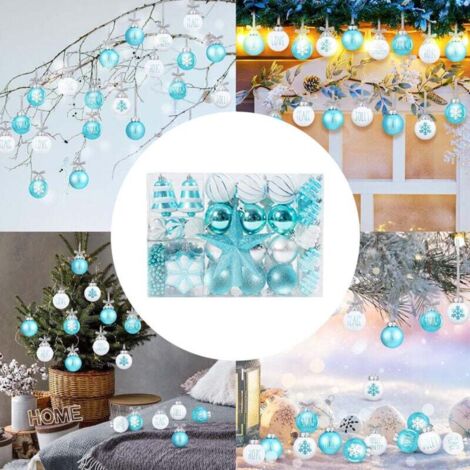 Juego de decoración navideña en embalaje de regalo reutilizable para ...