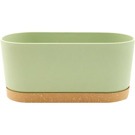 Rectangular Plastic Flower Pot, Vegetable Flower Pot, Balcony, Simple ...