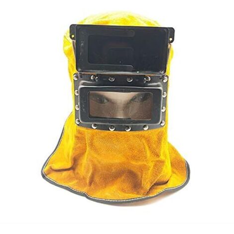 Sand Blasting Protective Hood, Full Face Welding Mask