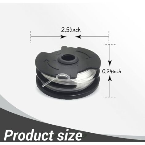 4pcs Replacement Line Spools for LIDL Parkside, Replacement Nylon Line for LIDL Parkside Trimmer ...