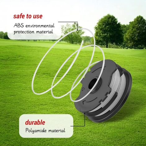 4pcs Replacement Line Spools for LIDL Parkside, Replacement Nylon Line for LIDL Parkside Trimmer ...