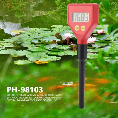 Soil PH Meter, PH-98103 Portable Water PH Tester Digital Soil PH Meter ...