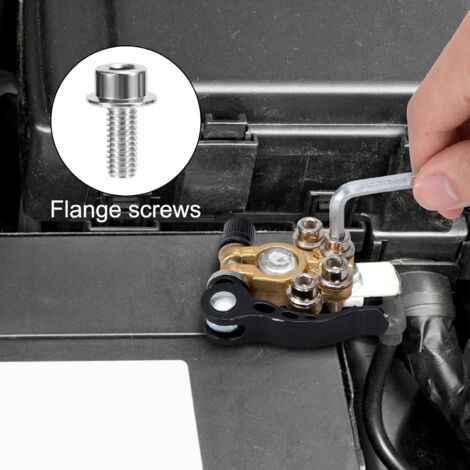 12V Battery Terminal Connectors Positive and Negative Terminal with ...