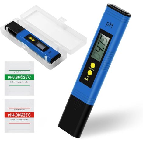 Digital PH Meter for Water Tester Pen High Precision 0.01pH Measuring ...