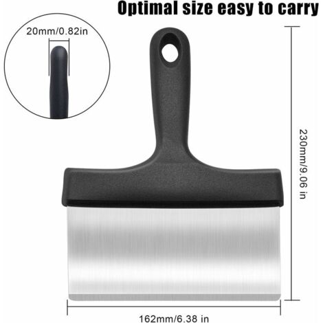 Griddle Scraper, Griddle Scraper for Stainless Steel Plate Professional ...