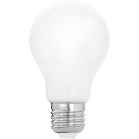 Dimmable E27 LED bulb, Milky lamp in opaque glass, 4 watts, 806 lumens ...