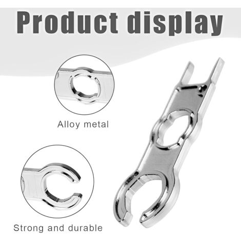 2pcs Panel Connector Works MC4, Metal Disconnect Wrench, Crimping Tool ...