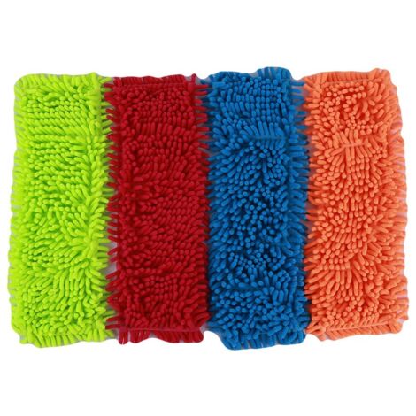 4 Pieces Cloth Mop Head Replace Cloth Cleaning Cloth Mop for Replace ...