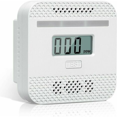 Carbon Monoxide Detector, Intelligent Carbon Monoxide Detector with LCD ...