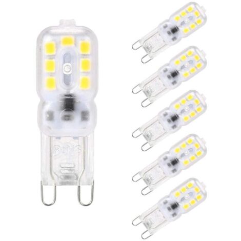 G9 3W LED Bulb, 14 x 2835 SMD Energy Saving LED Bulbs, 30W Halogen ...