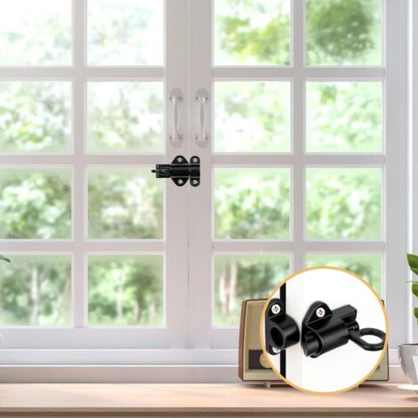 Door Lock, 2 Pieces Automatic Spring Latch Aluminum Alloy Sliding Door ...