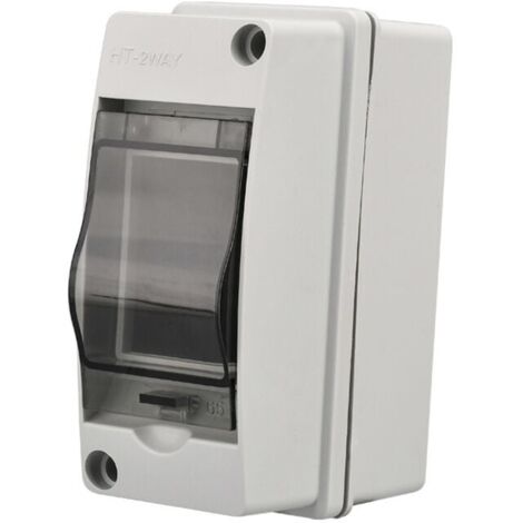 Waterproof Outdoor Electrical Box 2 Modules IP65 Waterproof Outdoor ...