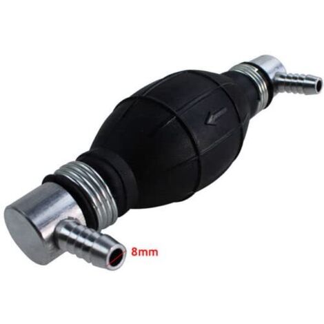 Primer Bulb Pump for Fuel Supply System Diesel Gasoline 8mm Elbow 90 ...