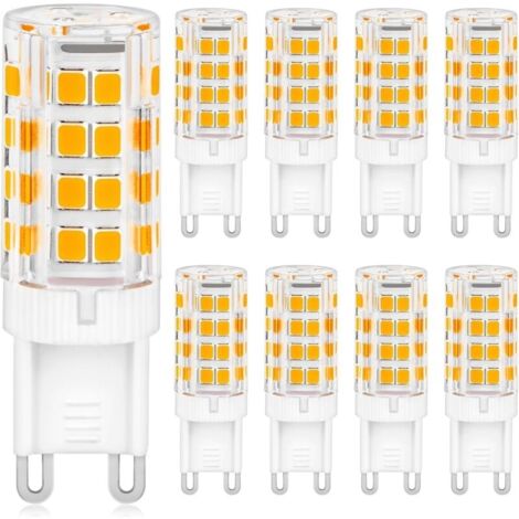 G9 Led Bulbs, G9 5W Warm White 3000k 500lm Equivalent to 50W Halogen ...