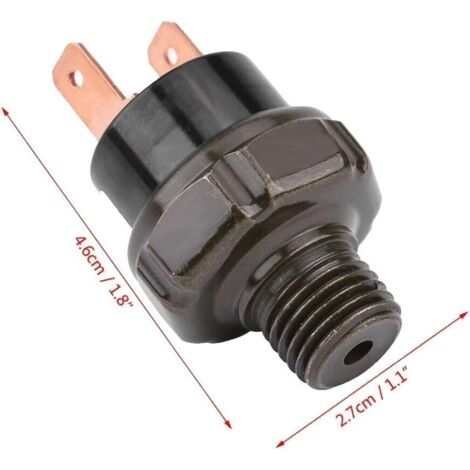 Heavy-duty 12V 110-140 psi air pressure control switch valve switching ...