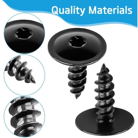 Set of 30 car engine cover bolt retainers - Torx screws - Car fender ...