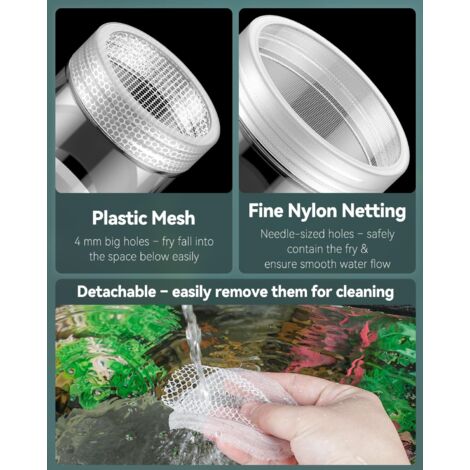 Aquarium Breeding Box, Floating Guppy Breeding Box, Fry Separator ...