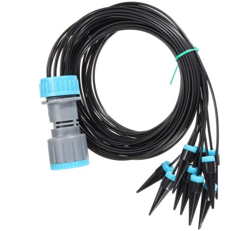 10-Way Curved Arrow Emitter Dripper Kits Drip Irrigation System Garden ...