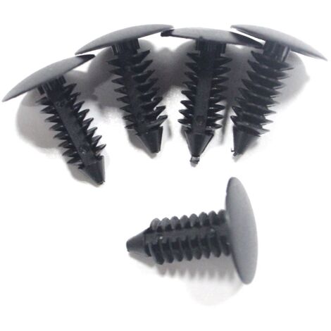 10 pcs Universal Car Retaining Clips, Plastic Rivets, Automotive ...
