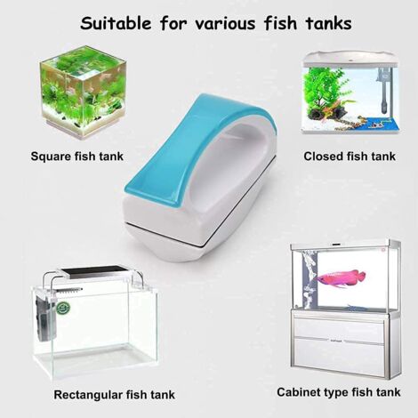 Magnetic Fish Tank Glass Cleaning Brush Floating Fish Tank Algae ...