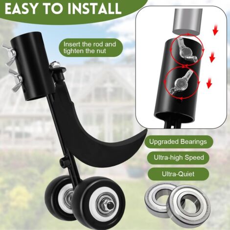 Weed Snatcher Manual Weed Remover Tool with Wheels, Weed Snatcher, Weed ...